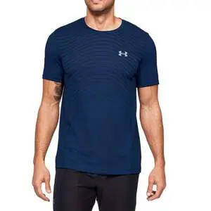 Under Armour Seamless Wave Short Sleeve - Blue