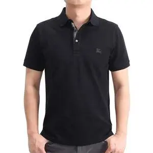 Burberry Logo Lapel Short Sleeve Polo Shirt