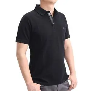 Burberry Logo Lapel Short Sleeve Polo Shirt