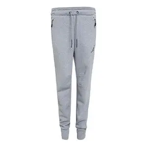JORDAN Icon Fleece Cuffed Sweatpants - Grey