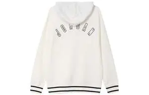 JORDAN Jumpman Fleece Hoodie 'white Black