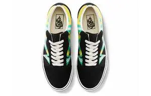 VANS Old Skool Low Top Sneakers - Black/multi-color