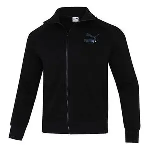 PUMA T7 Retro Logo Track Jacket - Black