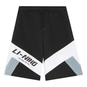 LI-NING Color Block Graphic Shorts