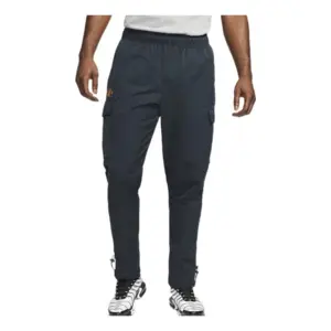 Nike Fc Barcelona Woven Soccer Pants - Blue