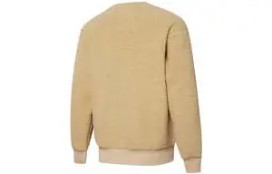 PUMA Retro Sherpa Crew Neck Sweatshirt - Brown