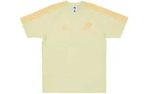 Adidas Palace X Crossover Chest Logo Short Sleeve T-shirt - Yellow