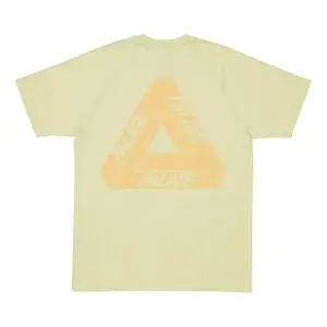 Adidas Palace X Crossover Chest Logo Short Sleeve T-shirt - Yellow
