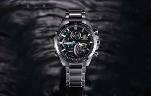 Casio Edifice Chronograph Stainless Steel Solar Watch