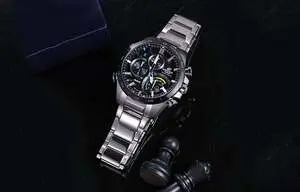 Casio Edifice Chronograph Stainless Steel Solar Watch