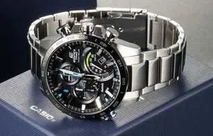 Casio Edifice Chronograph Stainless Steel Solar Watch