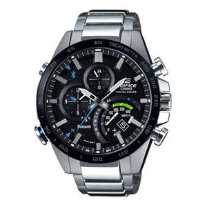 Casio Edifice Chronograph Stainless Steel Solar Watch - Black