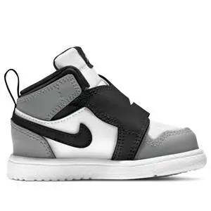 JORDAN 1 Sky Logo High Top Sneakers - White/black/grey