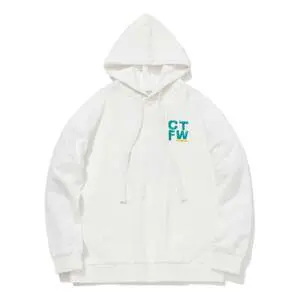 LI-NING Cf Series X Dunhuang Museum Crossover Pullover Hoodie - White