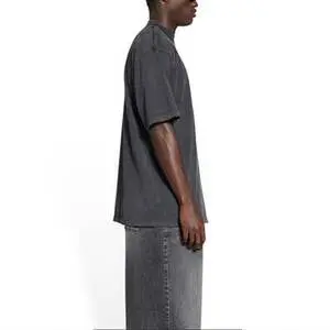 Balenciaga Property Vintage T-shirt Large Fit - Washed Black