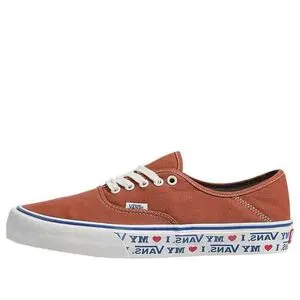VANS Authentic Sf 'salt Wash' Sneakers - Orange