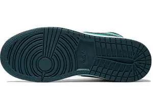 JORDAN 1 Retro High Hyper Jade Sneakers - Blue