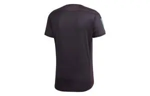 Adidas Own The Run Short Sleeve Performance Tee - Black