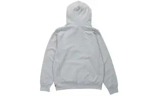 Supreme Ss19 X Swarovski Box Logo Hooded Sweatshirt - Grey