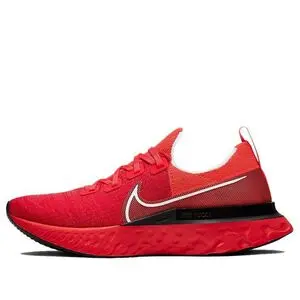 Nike React Infinity Run Flyknit Sneakers - Brt Crimson/white-black-infrared-red Orbit