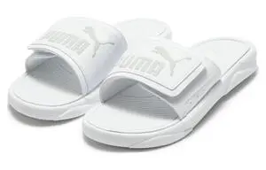 PUMA Royalcat Comfort Slides - White