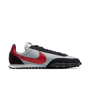 Nike Waffle Racer Sneakers - Grey/red