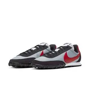 Nike Waffle Racer Sneakers - Grey/red