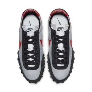 Nike Waffle Racer Sneakers - Grey/red