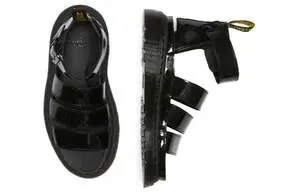 Dr. Martens Clarissa Ii Patent Leather Strap Sandals