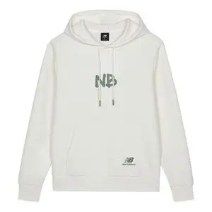 NEW BALANCE Alphabet Logo Hoodie - White