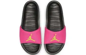 JORDAN Break Slide - Black/hyper Pink