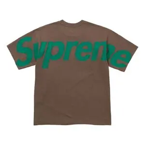 Supreme Intarsia Short-sleeve T-shirt - Brown