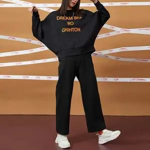 LI-NING Sports Fashion Series Alphabet Embroidered Fleece Pullover