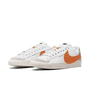 Nike Blazer Low '77 Jumbo Sneakers - White/orange/gray