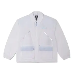 CONVERSE Lightweight Jacket - White/blue