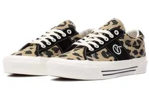 VANS Og Sid Lx Leopard Print Lace-up Sneakers - Black