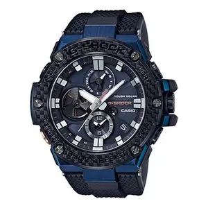 Casio CASIO G-SHOCK G-STEEL "Blue" GST-B100XB-2AJF Solar-Powered Watch Blue