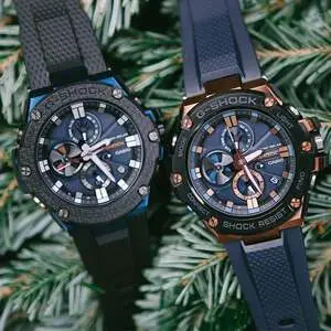 Casio G-shock G-steel Gst-b100xb-2ajf Solar-powered Watch - Blue