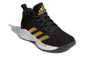 Adidas Cross 'em Up Wide J Basketball Shoes