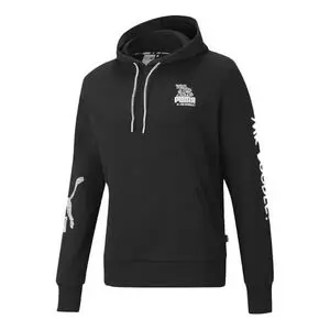 PUMA X Mr Doodle Graphic Hoodie - Black/white