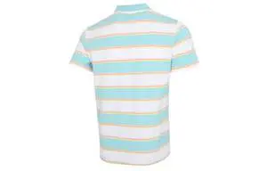 PUMA Downtown Stripe Polo Tee Shirt 'white