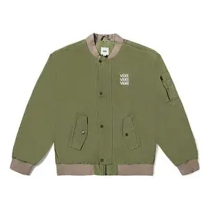 VANS Triple Logo Bomber Jacket - Green