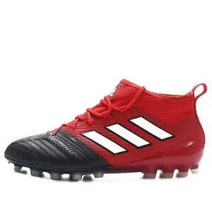 Adidas Ace 17.1 Primeknit Ag Athletic Football Cleats - Red/black