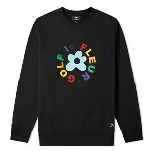 CONVERSE X Golf Le Fleur Crew Sweatshirt - Black