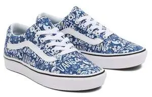 VANS Old Skool Comfycush Sneakers - Blue/white