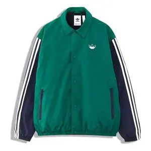 Adidas Originals Trefoil Colorblock Casual Jacket - Green