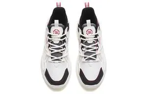 ANTA G6 Low Top Sneakers - White/black/red