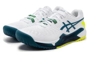 Asics Gel-resolution Athletic Sneakers - White/restful Teal