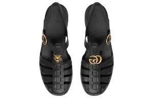 Gucci Rubber Buckled Sandal