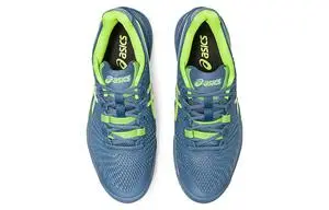 Asics Gel Resolution 9 Tennis Shoe - Blue/green